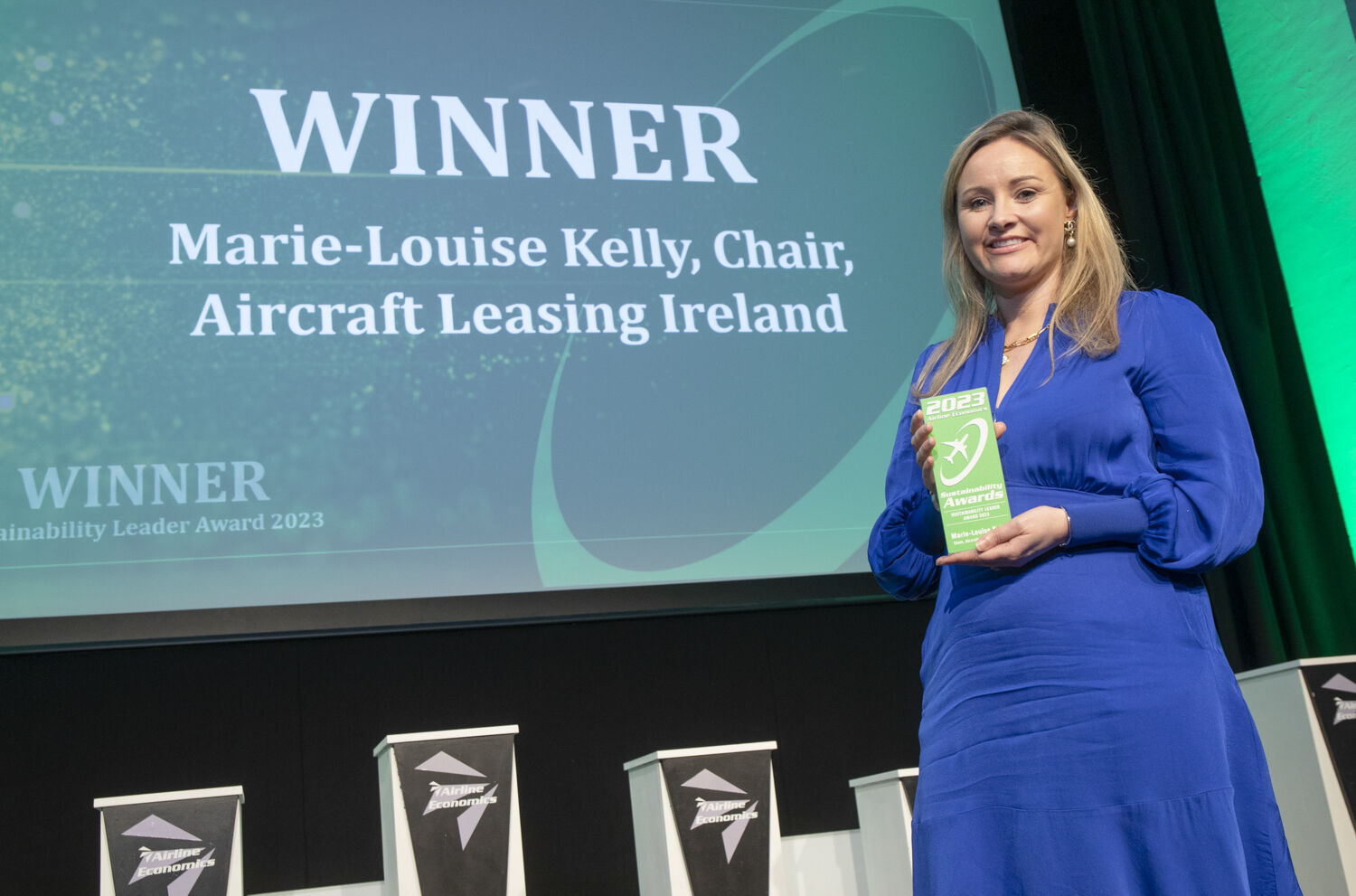ORIX Aviation's Chief Financial Officer and ALI Chair Marie-Louise Kelly is named Sustainability ...